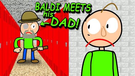 Baldi Meets His Father Baldis Basics Mod Youtube