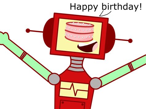 A Birthday Robot Human By Specjects On Deviantart