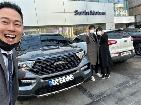 포드익스플로러 2023년2월 경북 영주동반자님 플레티넘 카보나이즈드그레이 스페셜블랙에디션 출고기록 무엇이 다를까 네이버 블로그