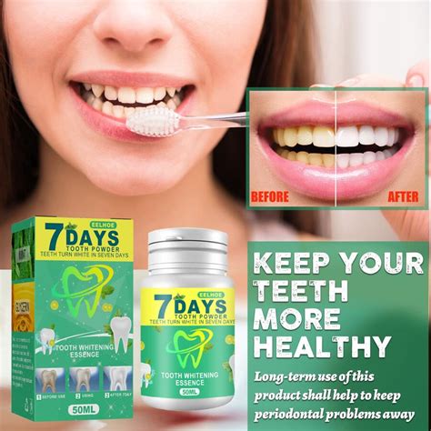 Eelhoe 5 Days Teeth Whitening Toothpaste Remove Plaque Stains Powder