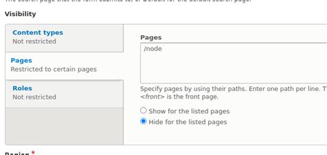 Hide Block Drupal Org