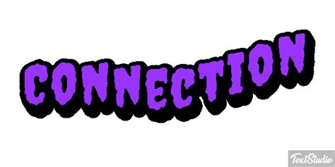 Connection Word Animated  Logo Designs