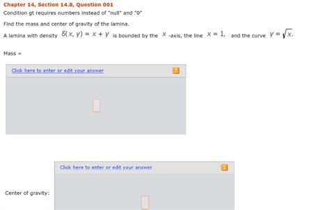 solved condition gt requires numbers instead of null and