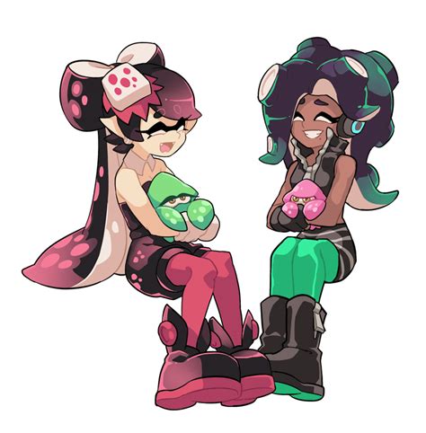 Callie Marie Marina And Pearl Splatoon And More Drawn By Gomipomi Danbooru