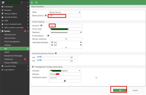 Fortigate Firewall High Availability Ha Configurations Active Passive Mode
