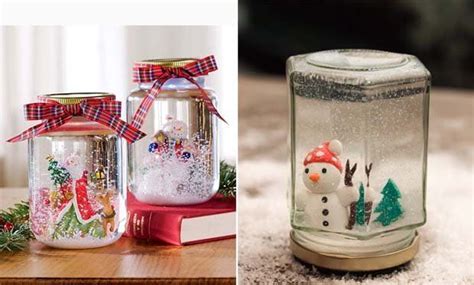 Снежный шар своими руками фото 15 Crafts Mason Jars Snow Globes