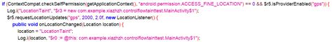 declared string constant is assigned to origin variable in apk · issue