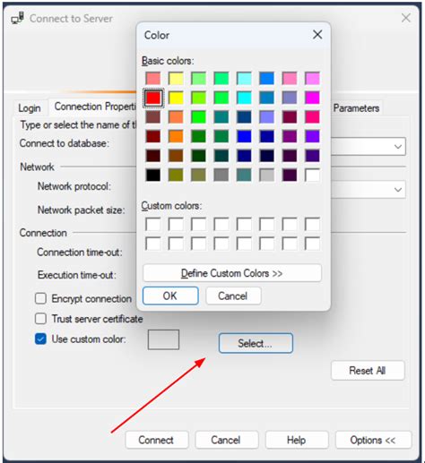 Set Status Bar Color For Sql Server Query Editor