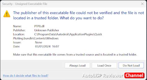 Autolisp Reviewer Tự động Tải Lisp Dll Arx Vào Autocad Triển Khai ứng Dụng Trên Máy Khách