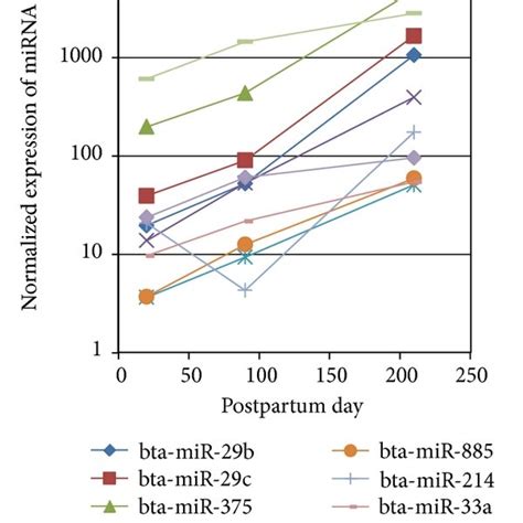 The Expression Patterns Of 25 Mirnas Belonging To Five Classifications