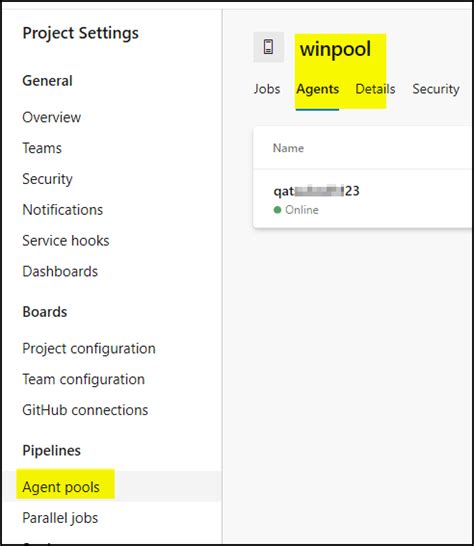 how to create windows vsts build agent using arm template in visual