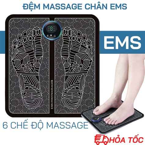 Mua Thảm Massage Chân Giúp Lưu Thông Khí Huyết Giảm Đau Mỏi Chân Máy Massage Chân Xung Điện