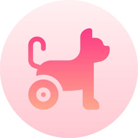 Disability Basic Gradient Circular Icon Disability Basic Gradient Circular Icon
