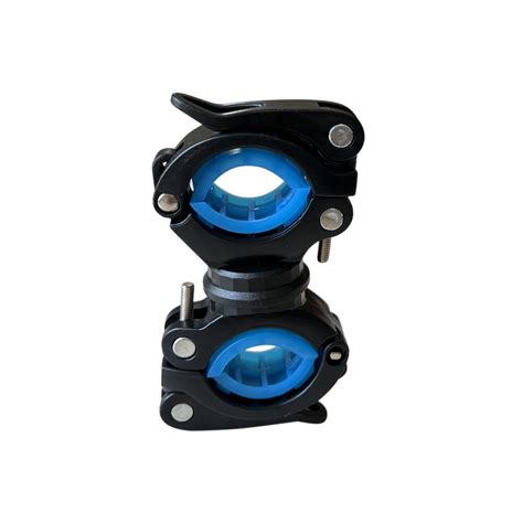 Jiaochu Flashlight Holder Mount Bicycle Mounting Bracket Flashlight Holder Torch Clip 360º