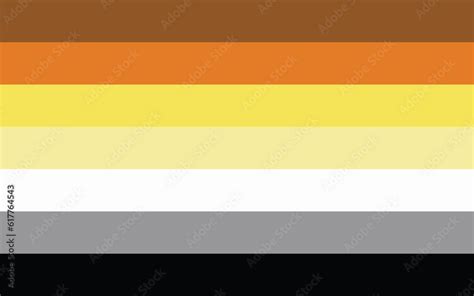 Bear Brotherhood Pride Flag Sexual Identity Pride Flag Stock Vector Adobe Stock