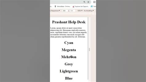 Css Colors Tutorial Csscolors Csstutorial Css Coding Shorts Youtube