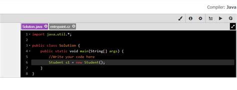 Solved Object Creation Create An Object Of Student Class