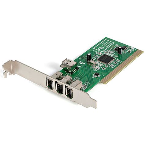 4 Port Ieee 1394 Firewire Pci Card 4 Total Firewire Ports 4 Firewire 400 Ports