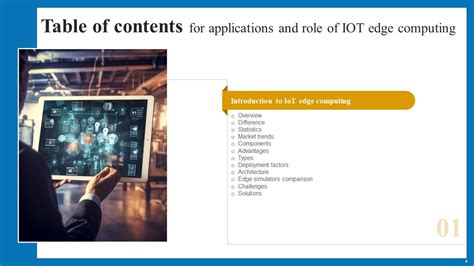 Applications And Role Of Iot Edge Computing Powerpoint Presentation Slides Iot Cd V Ppt Powerpoint