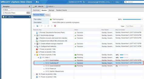 How To Customize IP Address Of Individual SRM Protected VM