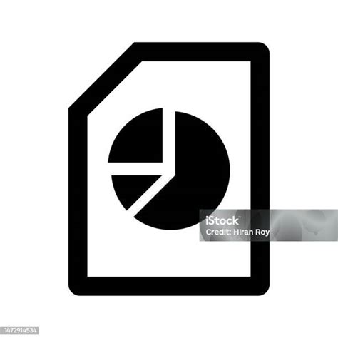 Pie Chart Report Icon Stock Illustration Download Image Now