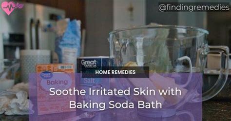 Soothe Irritated Skin With Baking Soda Bath