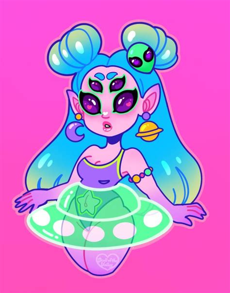Artist Fantasy Lover Alien Art Alien Drawings Cartoon Art Styles