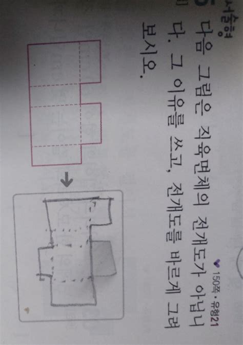 직육면체 전개도 지식in