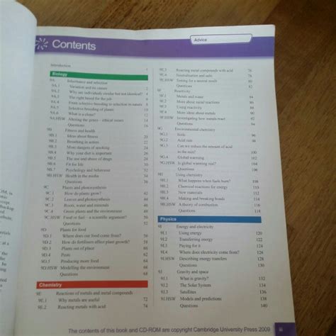 Igcse O Level Grade 9 Science Textbook Hobbies And Toys Books And Magazines Textbooks On Carousell