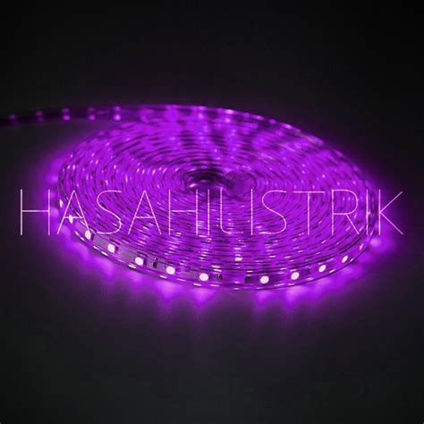 Jual Paket Lampu Led Strip Selang M M Meter Lampu Strip Socket Tutup Lampu