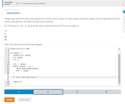 Solved Begin Tabular L L CHALLENGE ACTIVITY Chegg