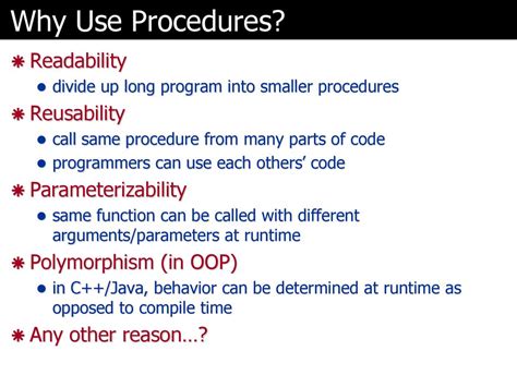 Computer Organization And Design Procedures And Stacks Ppt Download