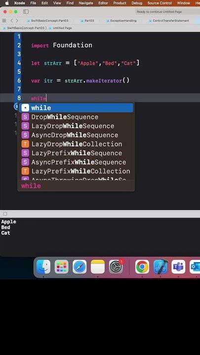 Swift How Makeiterator And Next Method Work With While Loop Over Array Codewithanand10