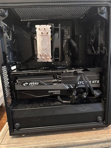 Msi Rtx 4090 Gaming Trio Inside Meshify C R Nvidia