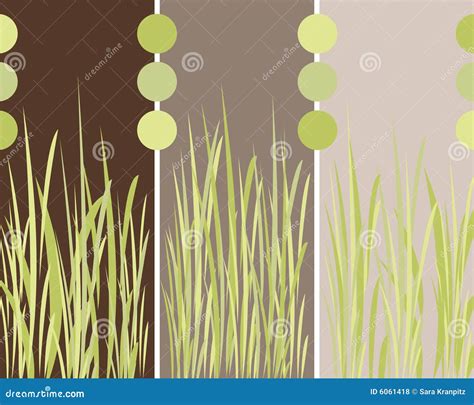 Grass Panels Background Stock Illustration Illustration Of Foliage 6061418