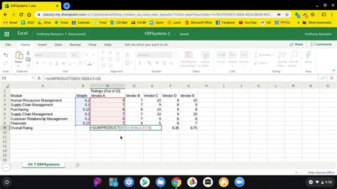 Excel Lab 6 Hiding Columns Youtube