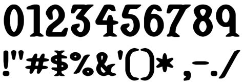 Cookbook Title Font
