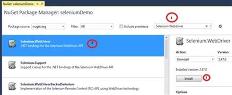 Selenium Automation Test Cases For The NET Web Application