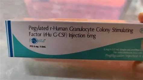 Pegylated R Human Granulocyte Colony Stimulating Factor Rhu G Csf Injection 6 Mg At Rs 2530