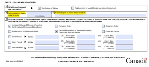 Canada Verification Of Status Application Form Part Album On Imgur