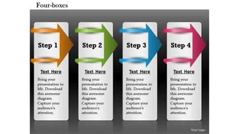 Box Matrix SlideTeam