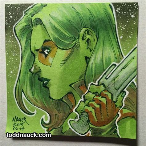 Todd Nauck Comic Artist Comic Books Art Gamora
