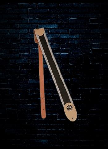 Jack Daniels 2 Leather Guitar Strap Old No 7