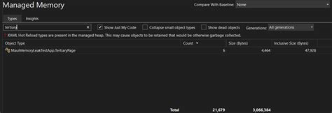 Net Maui Shell App Page Navigation Memory Leaks · Issue 15930 · Dotnetmaui · Github