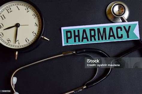 의료 개념 영감을 가진 종이에 약국 알람 시계 블랙 청진 기 0명에 대한 스톡 사진 및 기타 이미지 0명 건강 진단 건강관리와 의술 Istock
