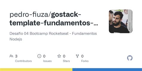 Github Pedro Fiuzagostack Template Fundamentos Node Desafio 04