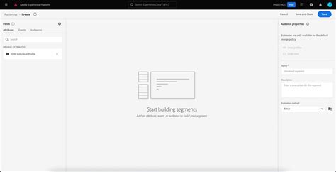 セグメントビルダー Ui ガイド Adobe Experience Platform