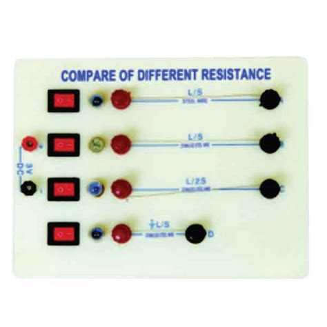 DIFFERENT RESISTOR COMPARATOR King Mariot Medical Equipment