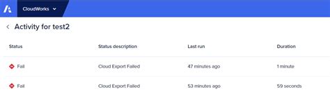 Cloud Export Failed Bigquery Integration Anaplan Community