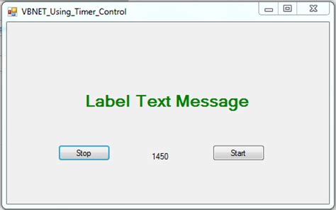 Vb Net Timer Control C Java Php Programming Source Code